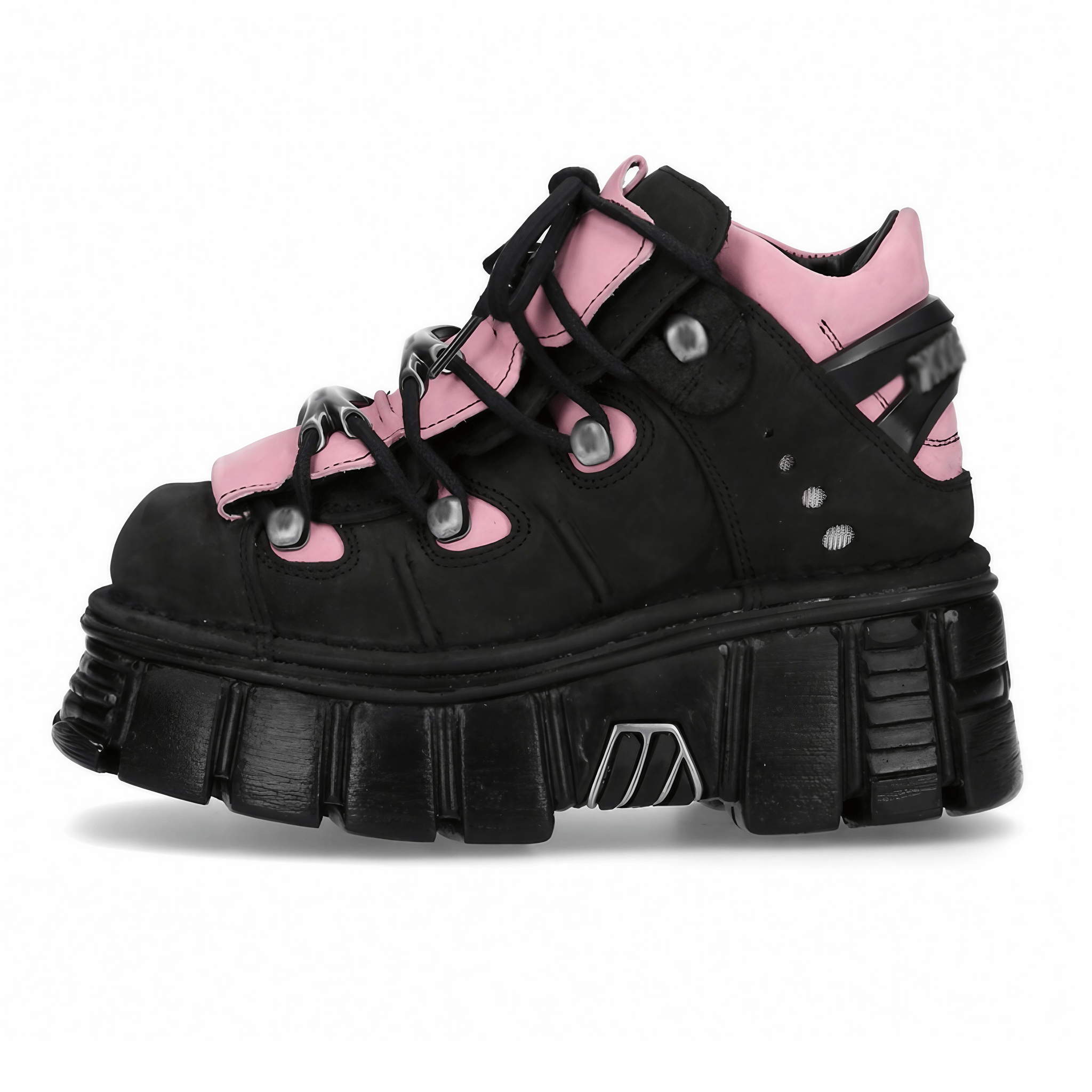 バイカラーパンク厚底スニーカー スニーカー 地雷系 – CIELOHUK